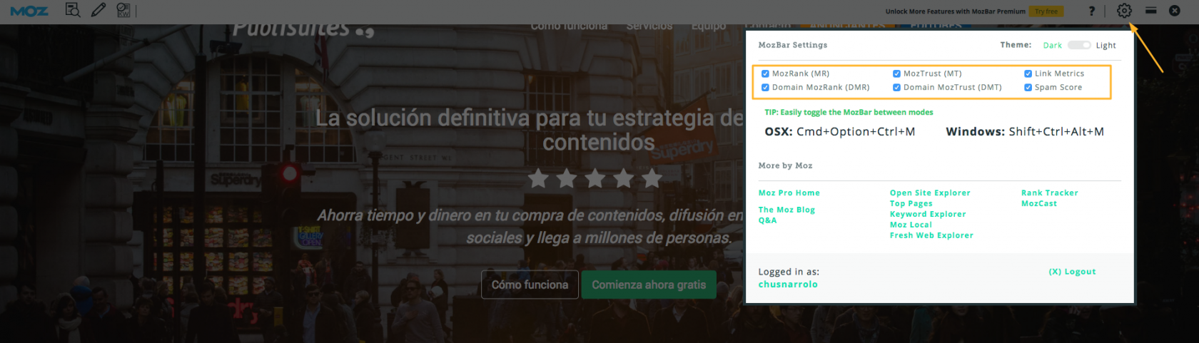 Todo lo que debes saber sobre la MozBar